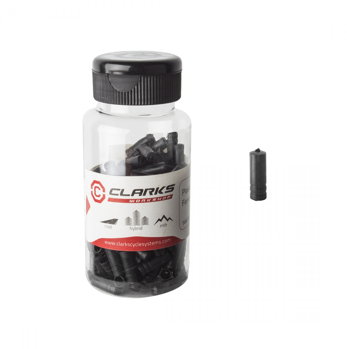 Clarks Cable Ferrule Clarks 4mm Gear BTLof150 Cable Ferrules - Sis, 4mm ...