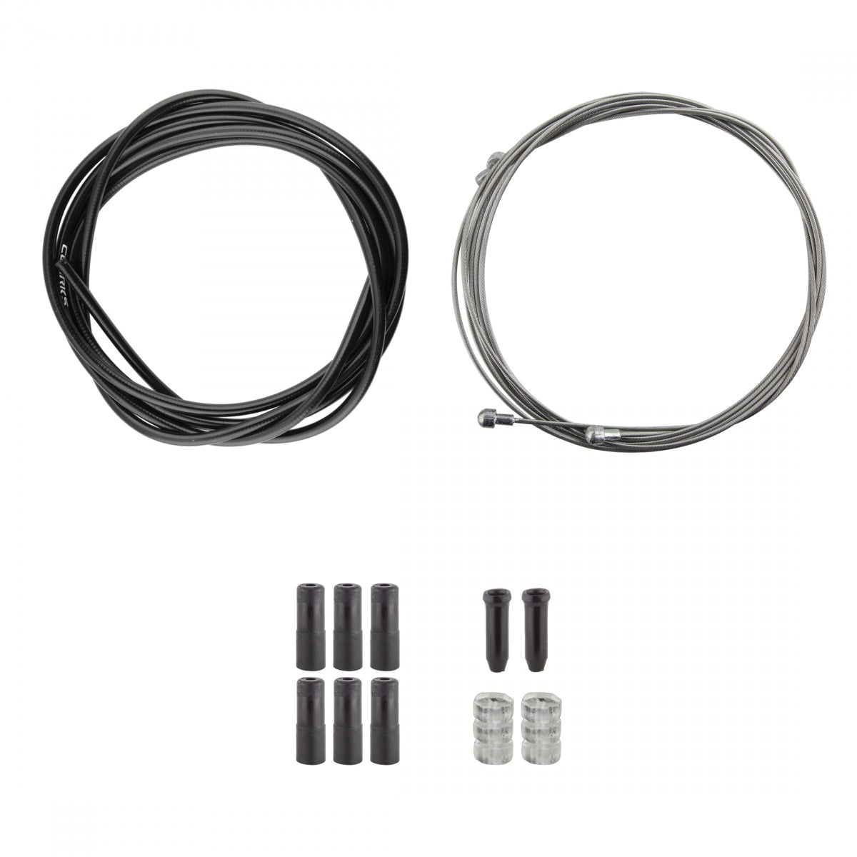 Clarks Cable Brake Clarks Kit F+Right Ss Spt Road/Mt Black Stainless ...