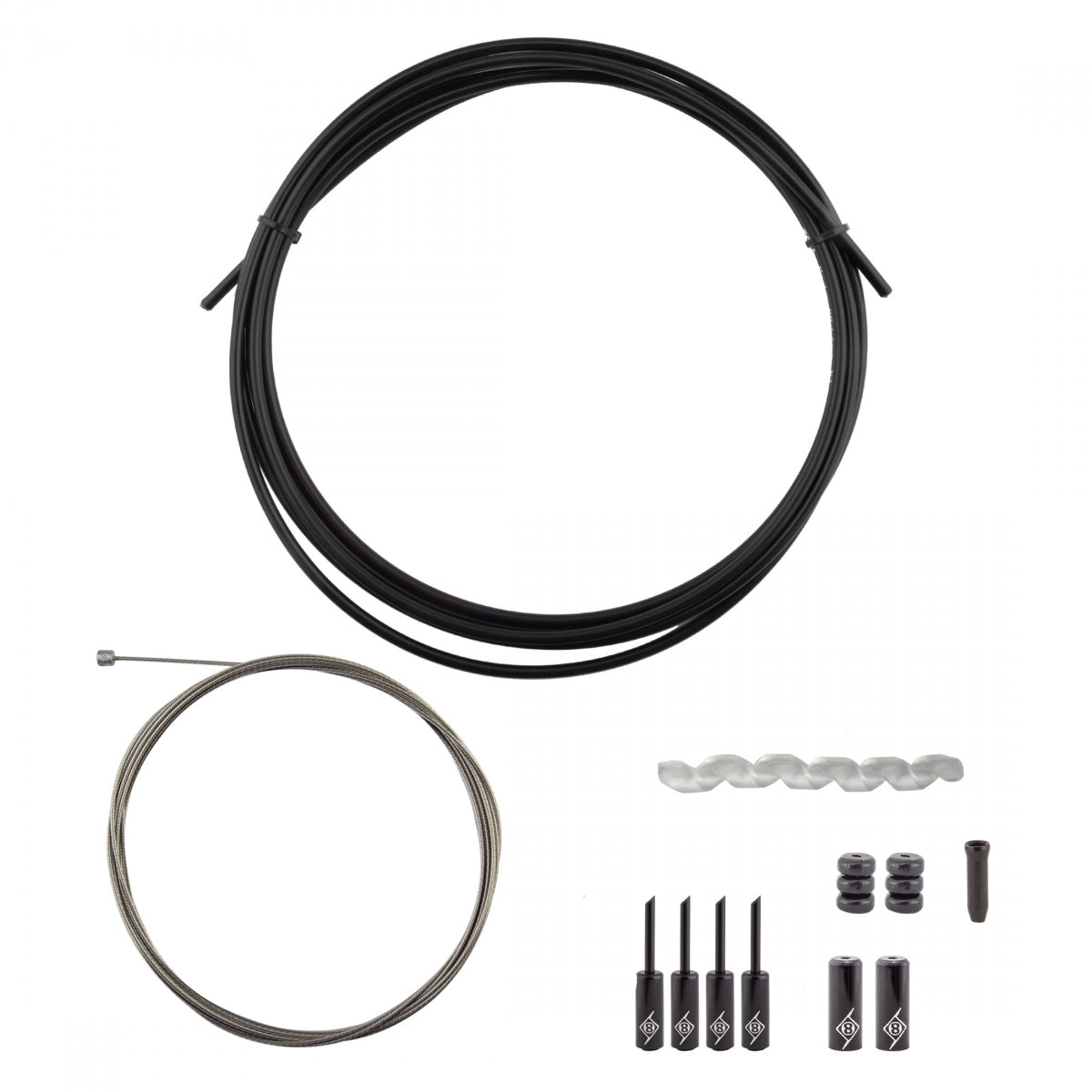 ORIGIN8 Cable Gear Origin 8 Kit Slick Compressionless Rear Road/Mt Bk ...