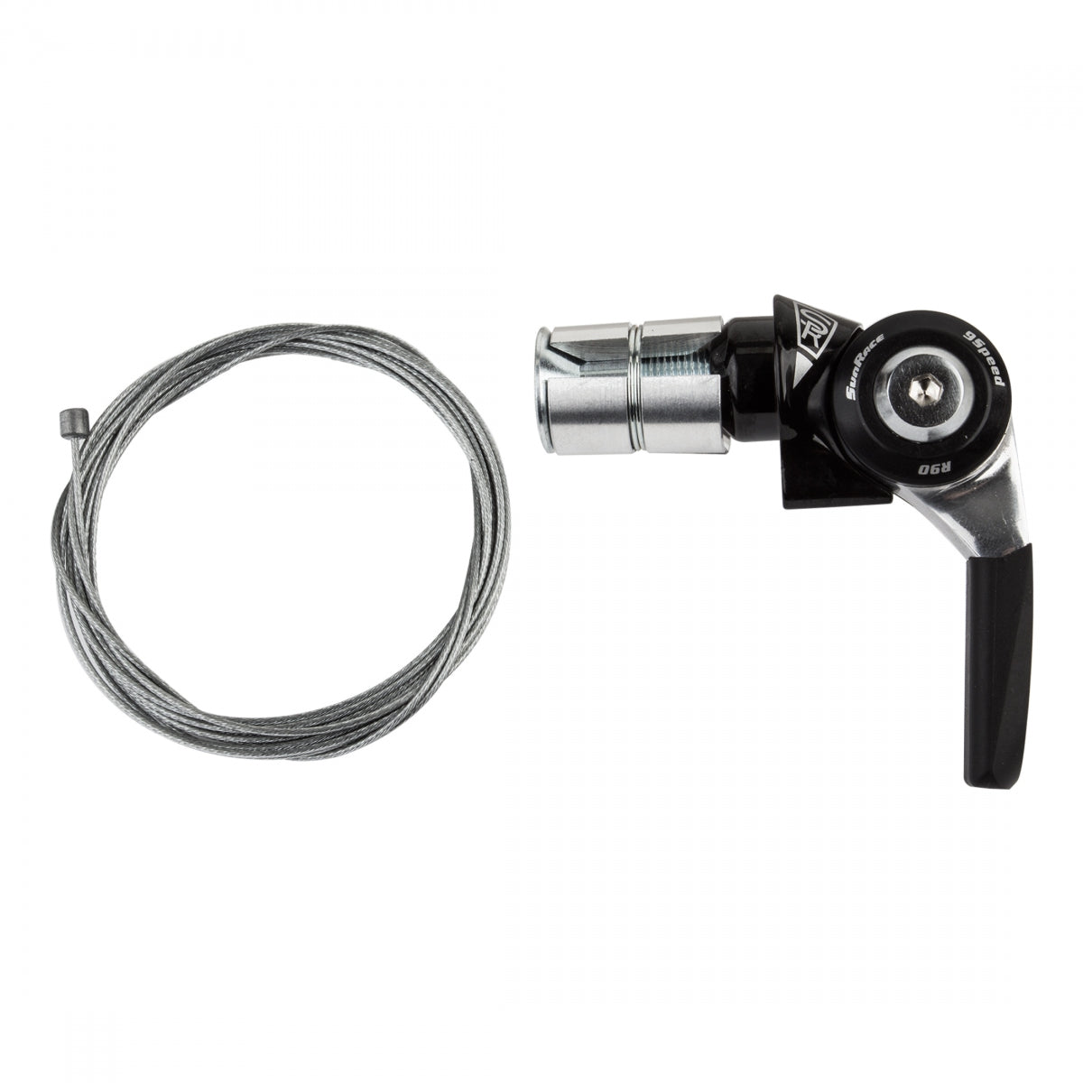 Sunrace Shifter Sunrace Hb Barend SLR96 Rh 9s Bk/Silver Silver-R96 ...