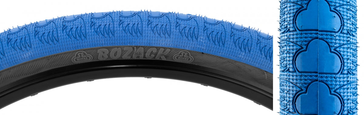 Se Bikes Tire Se Bikes Se Bozack 24x2.4 Blue/Bk Wire/27/Mpc Bozack ...