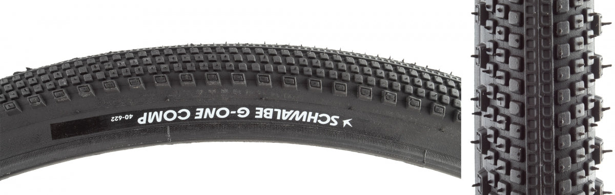Schwalbe Tire Schwalbe G-One Comp 700x40 K-Guard Bk/Bssk Green Compound ...