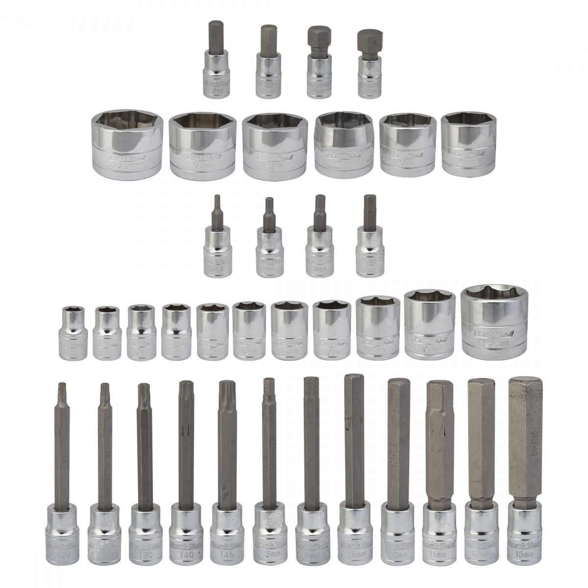 Park Tool Tool Torque Wrench Park Sbs-3 Socket Kit Sbs-3 Socket and ...