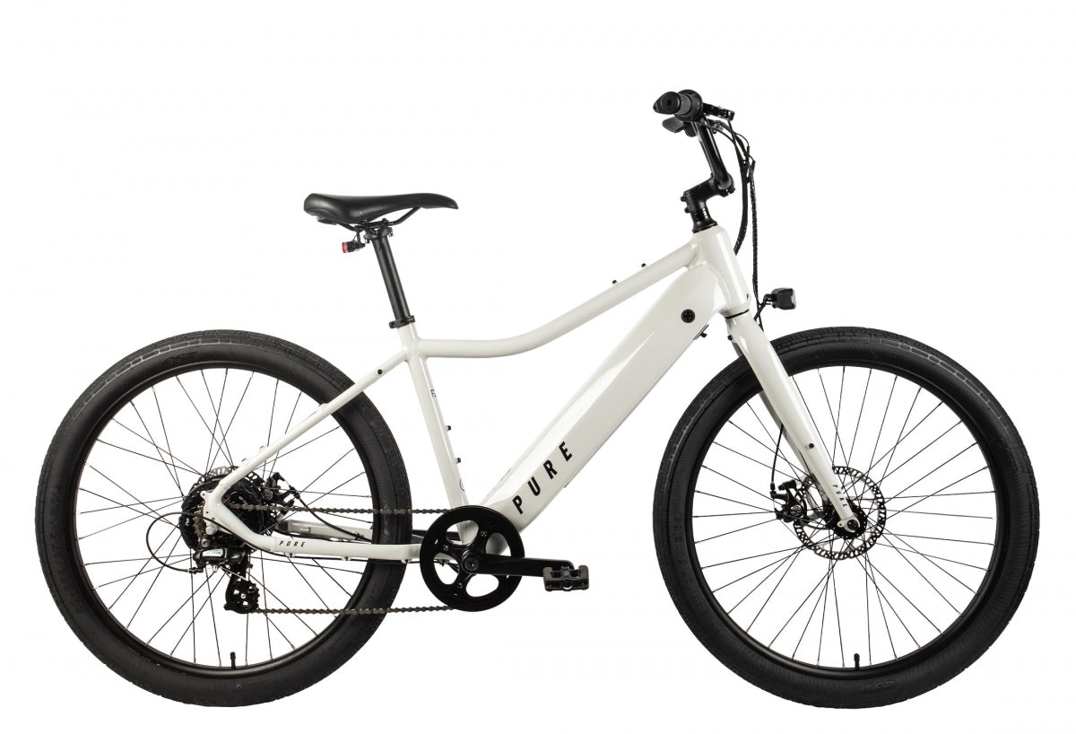 Pure Cycles Bike Pure Flux E-Assist Md 27.5 7s Putty Flux E-Assist ...