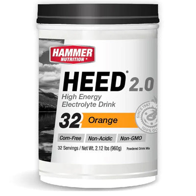 Hammer Heed 2.0 Orange 32 Serving Heed 2.0 Sports Drink Hammer Nutriti ...