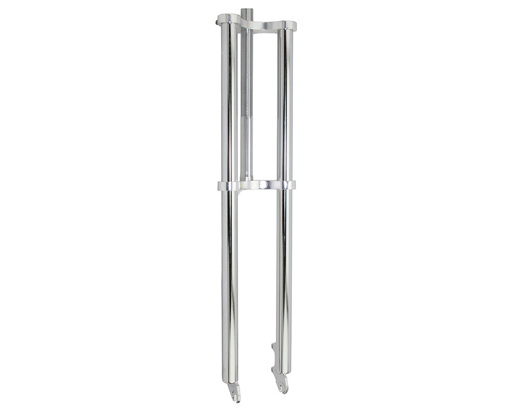 Triple Tree Chopper Fork 1 Inch Threaded 30 Long Chrome -Live4Bikes ...