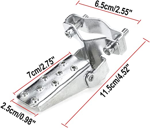 Steel Foldable Frame Foot Pegs / Foot Rest -Live4Bikes – LIVE 4 BIKES