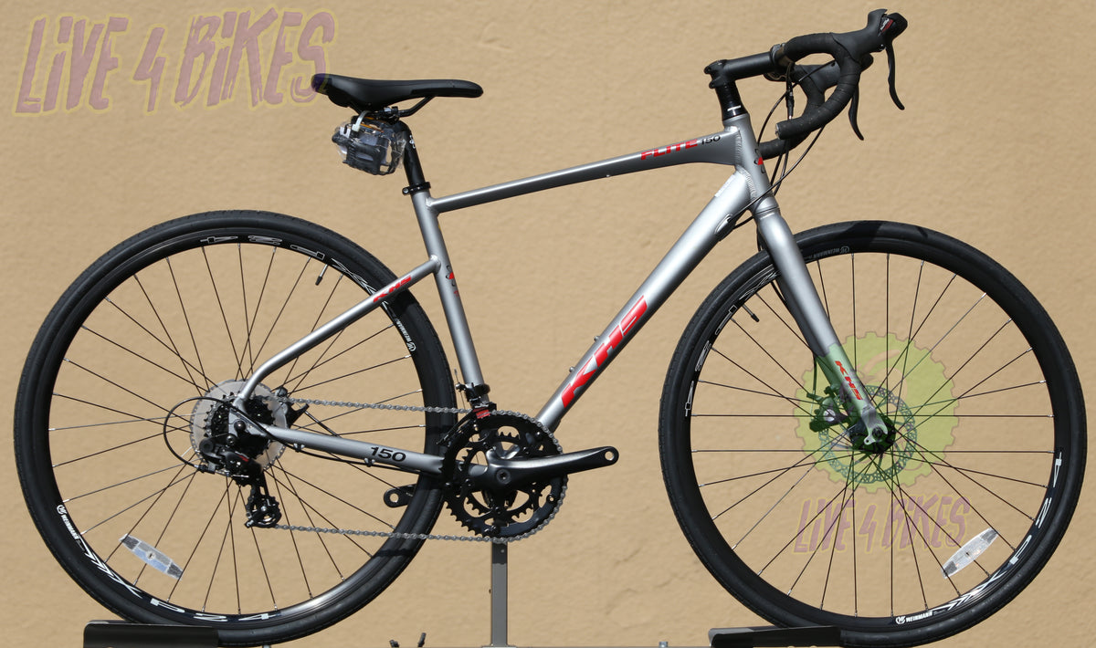 Khs Flite 150 Road Bike Disc Brakes Shimano Tourney -Live4Bikes – LIVE ...